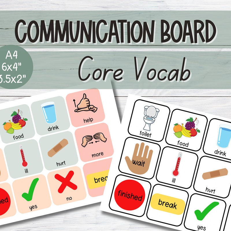 Communication Board - Etsy