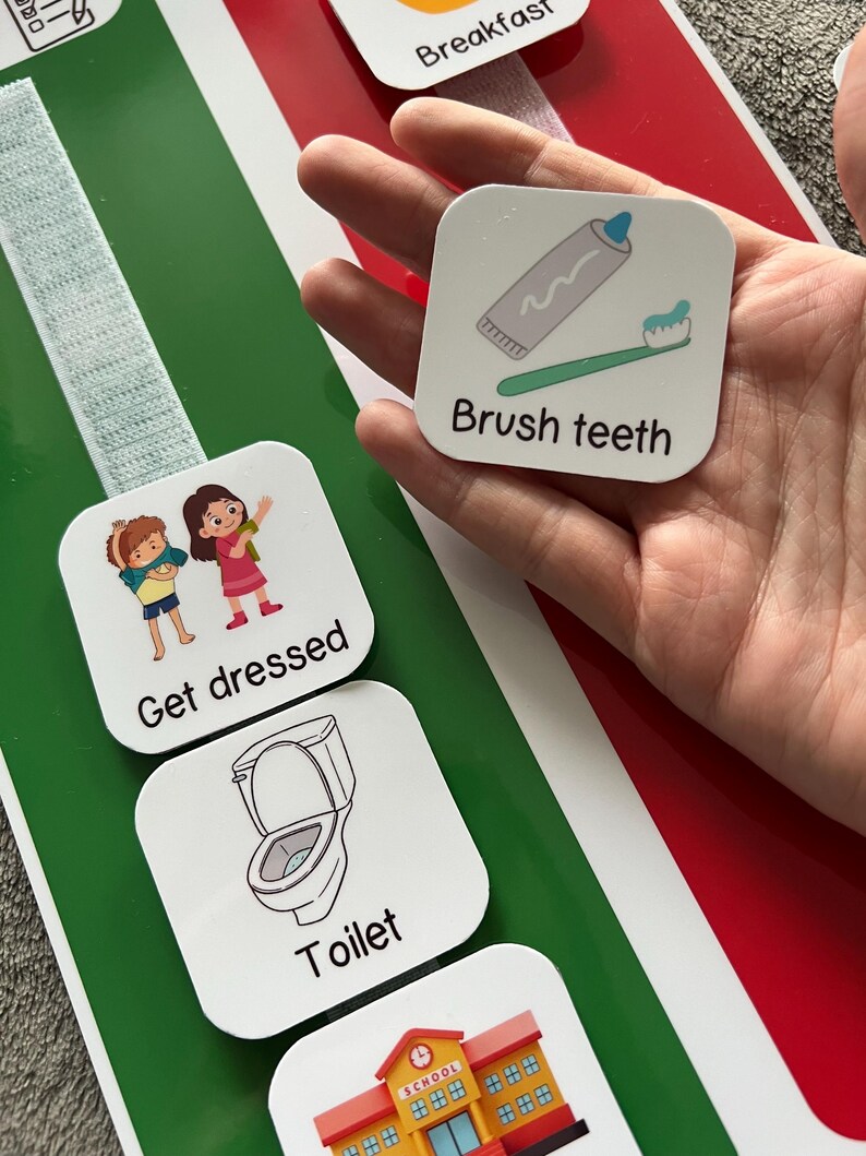 Daily Schedule Kids, Routine Schedule for Toddler, Autism Kids ...