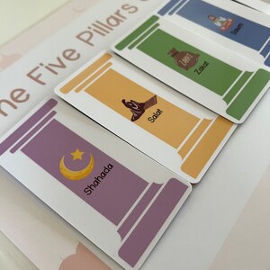Five Pillars of Islam Kid Activity Eid Gift for Eid Al Adha Islamic ...