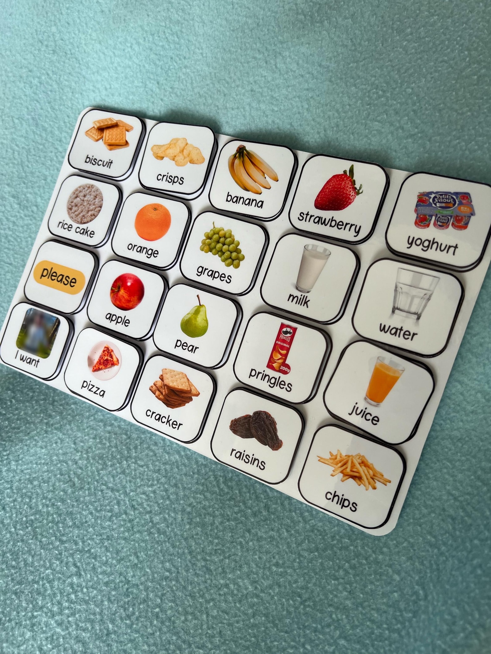 Non Verbal Communication Board, Autism Visual Board, Care Home Support ...