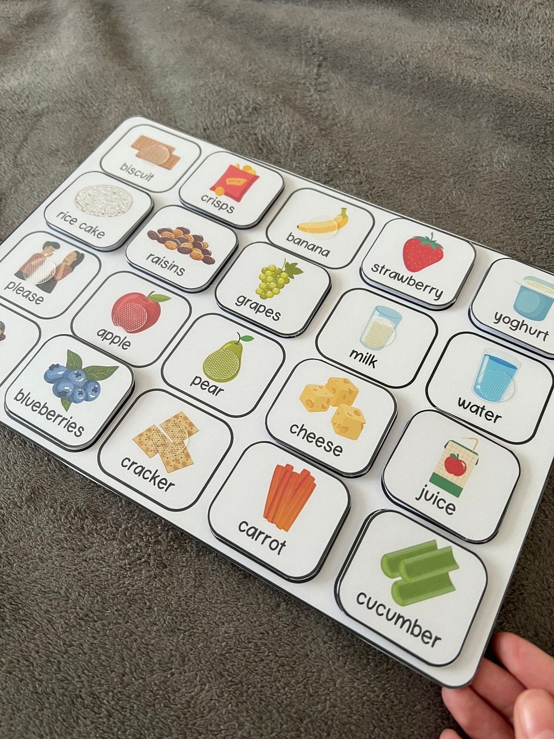 Non Verbal Communication Board, Autism Visual Board, Care Home Support ...