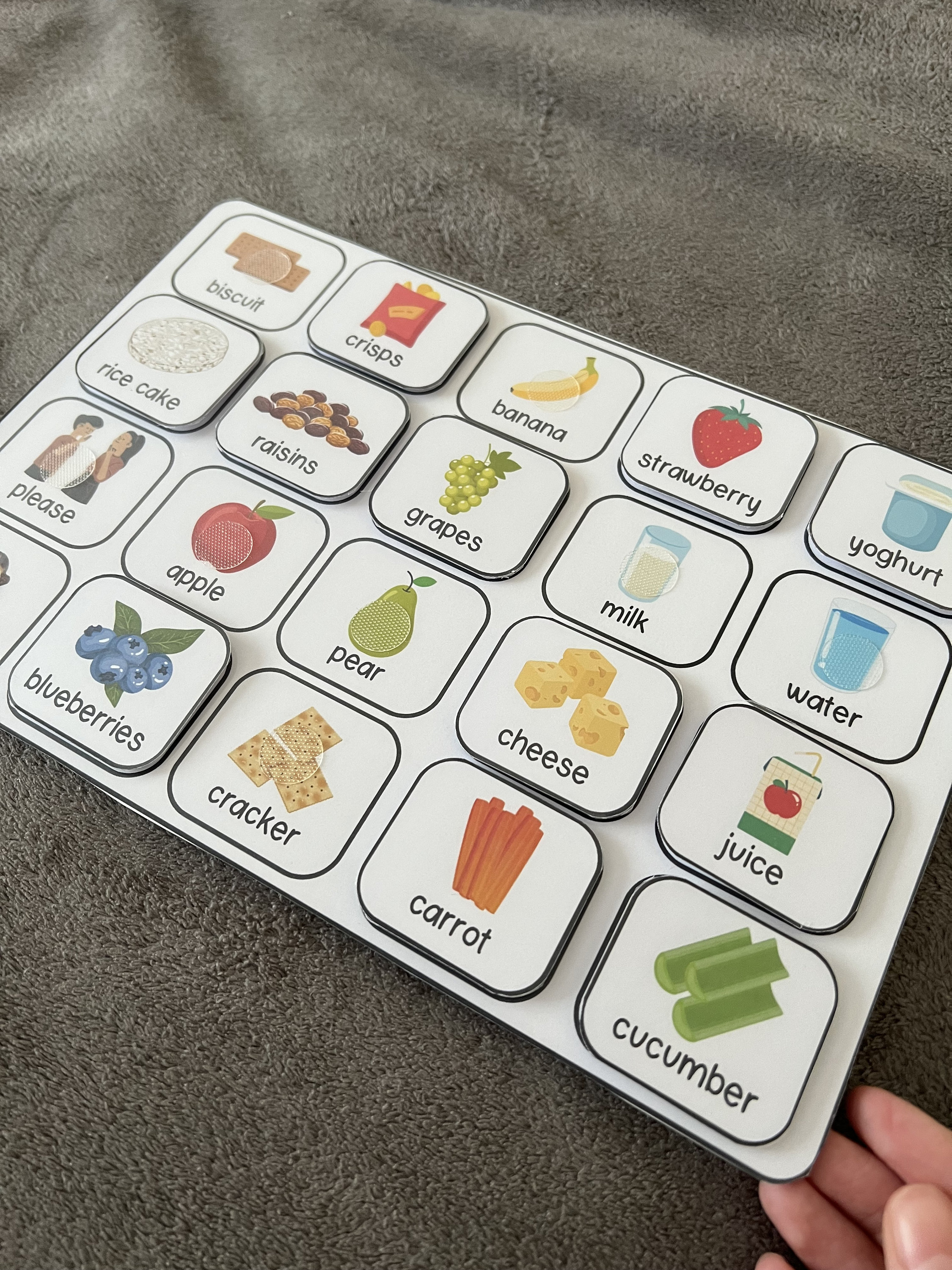 Non Verbal Communication Board, Autism Visual Board, Care Home Support ...