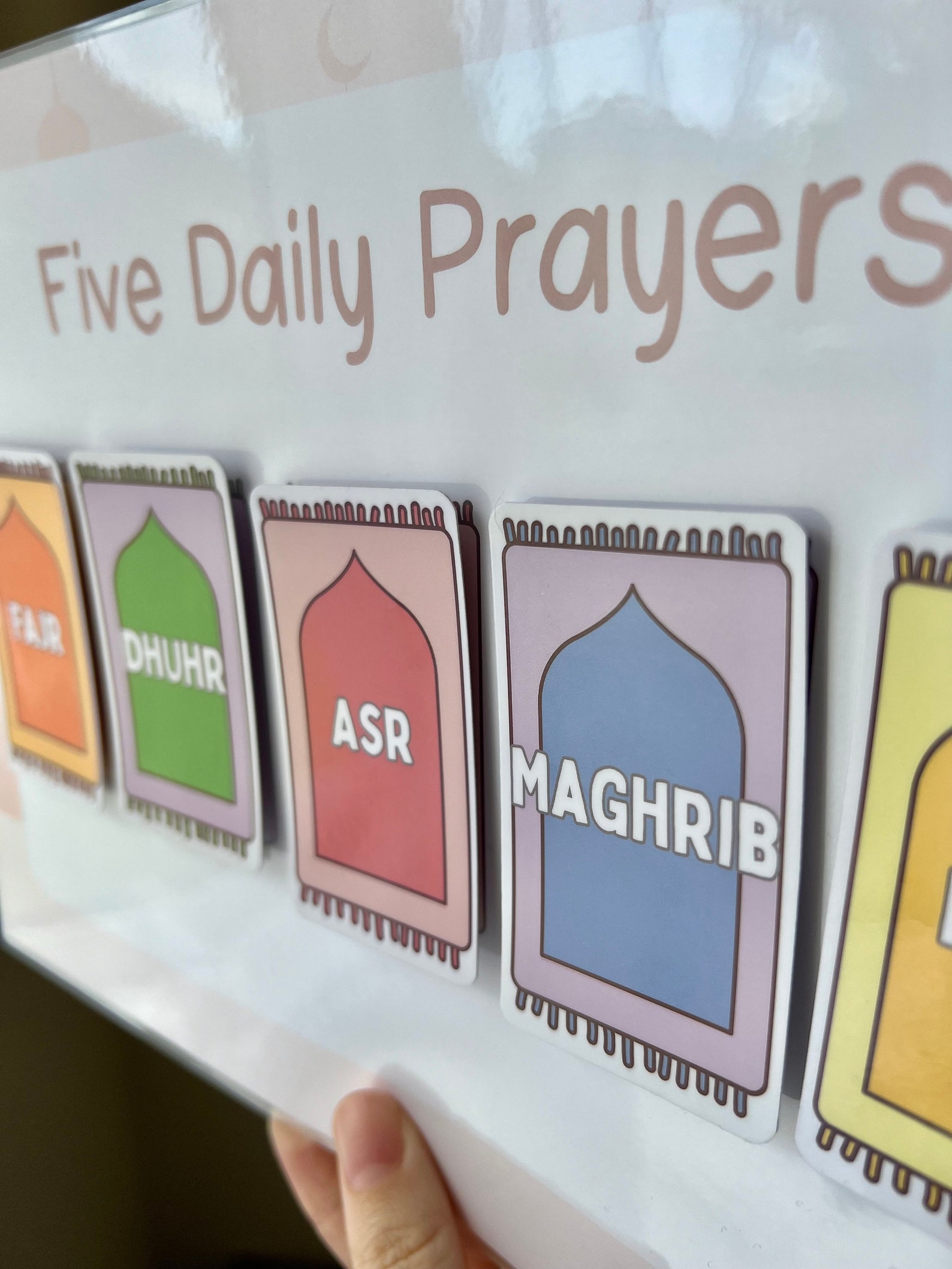 Five Daily Prayers Kids Eid Gift for Eid Al Adha Islamic Gifts for ...