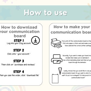 Communication Board for Non Verbal Core Vocabulary Board for Autism ...