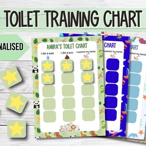 Toddler Potty Training Printable, Kids Reward Chart Download, Toddler ...