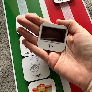 Daily Schedule Visual, Routine Schedule for Toddler, Autism Aids, Non ...