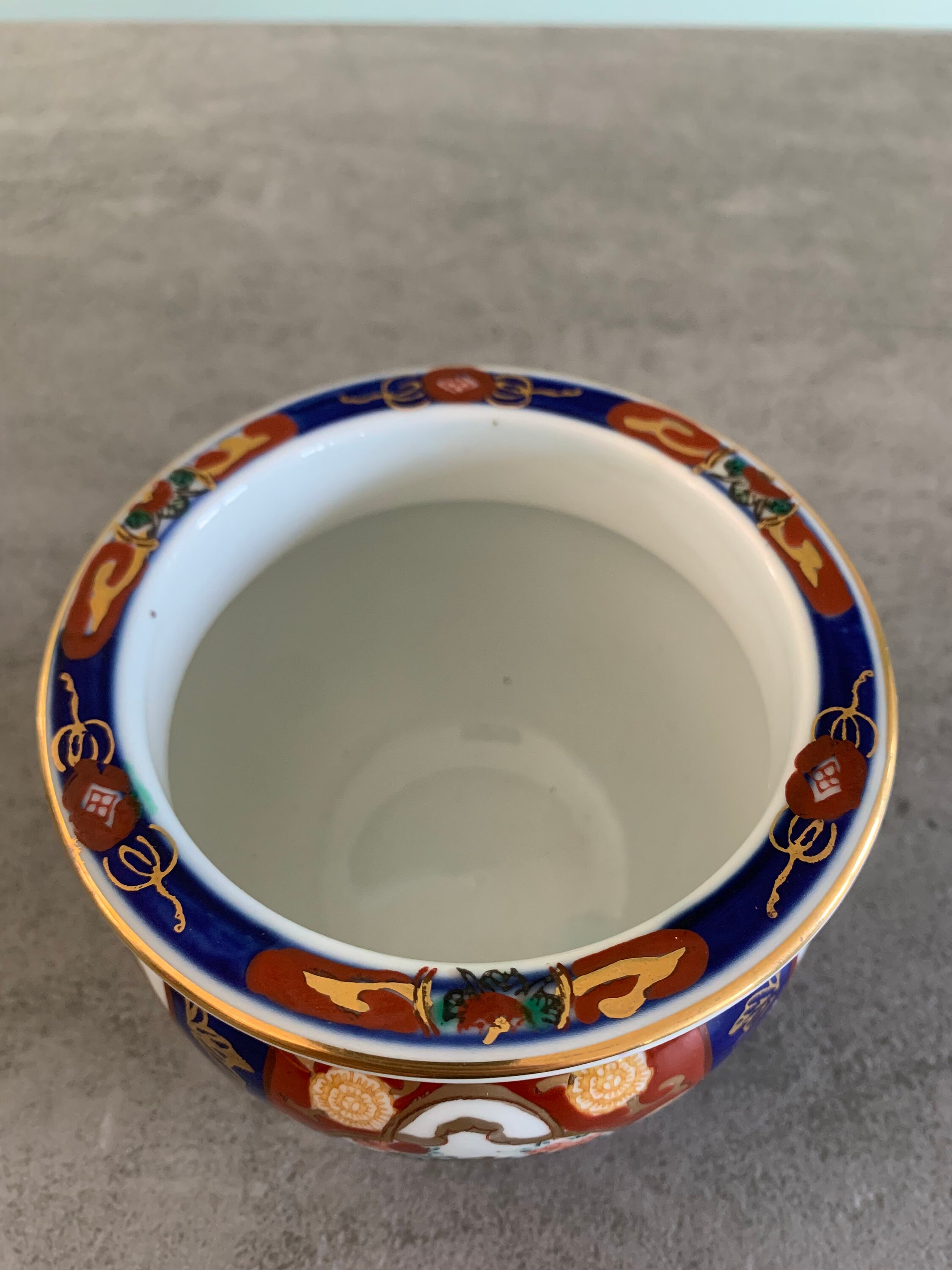 Gold Imari Handpainted Japanese Flowerpot - Etsy