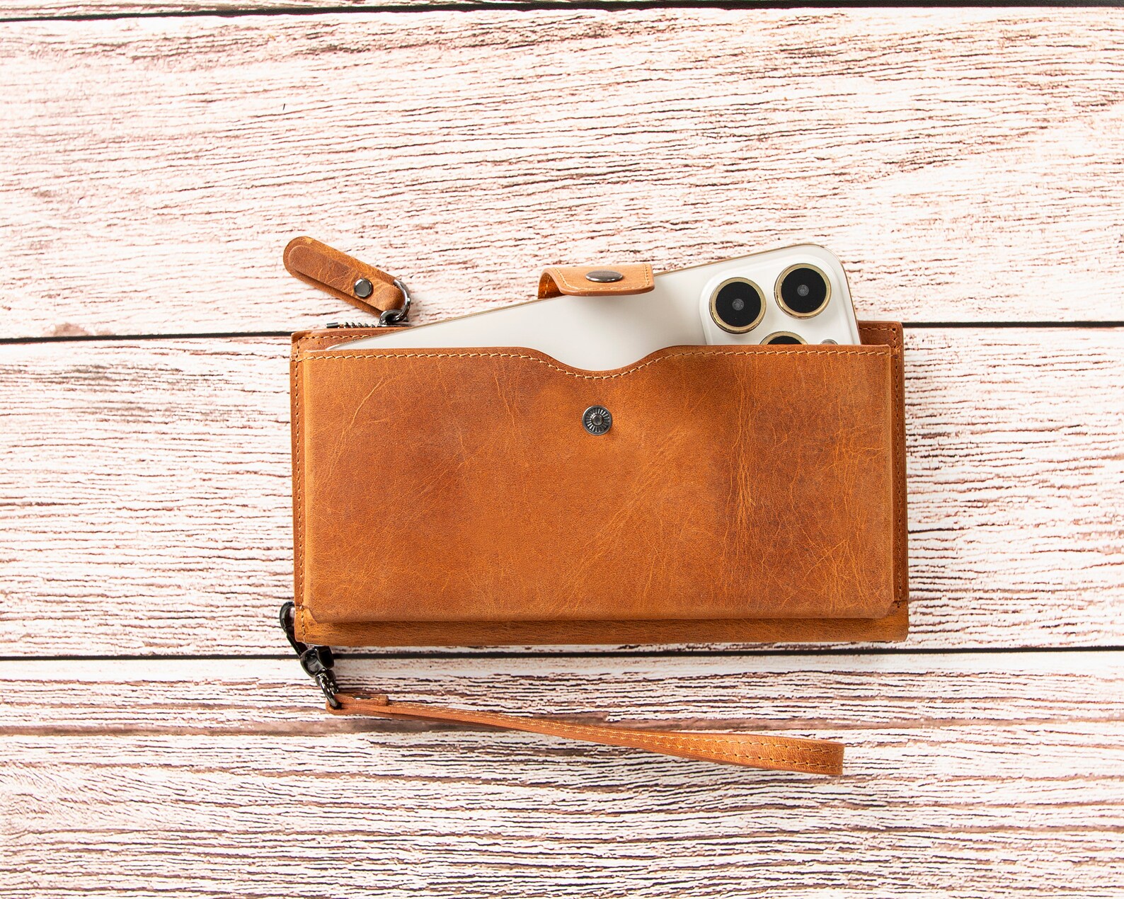 Custom Leather Case Wallet for Apple iPhone 12 13 14 15 Pro Max ...