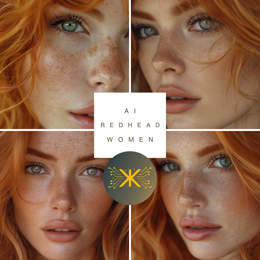 Redhead Ai Models Female Model Woman Model Ai Cover Model Woman