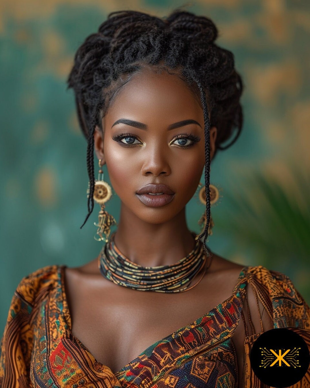 Black AI Model, Female Model, Woman Model, AI Cover Model, Woman Cover ...