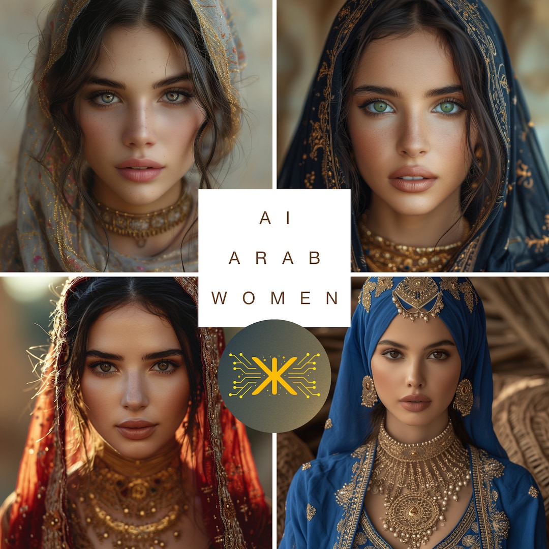 Arab AI Models, Female Model, Woman Model, AI Cover Model, Woman Cover ...