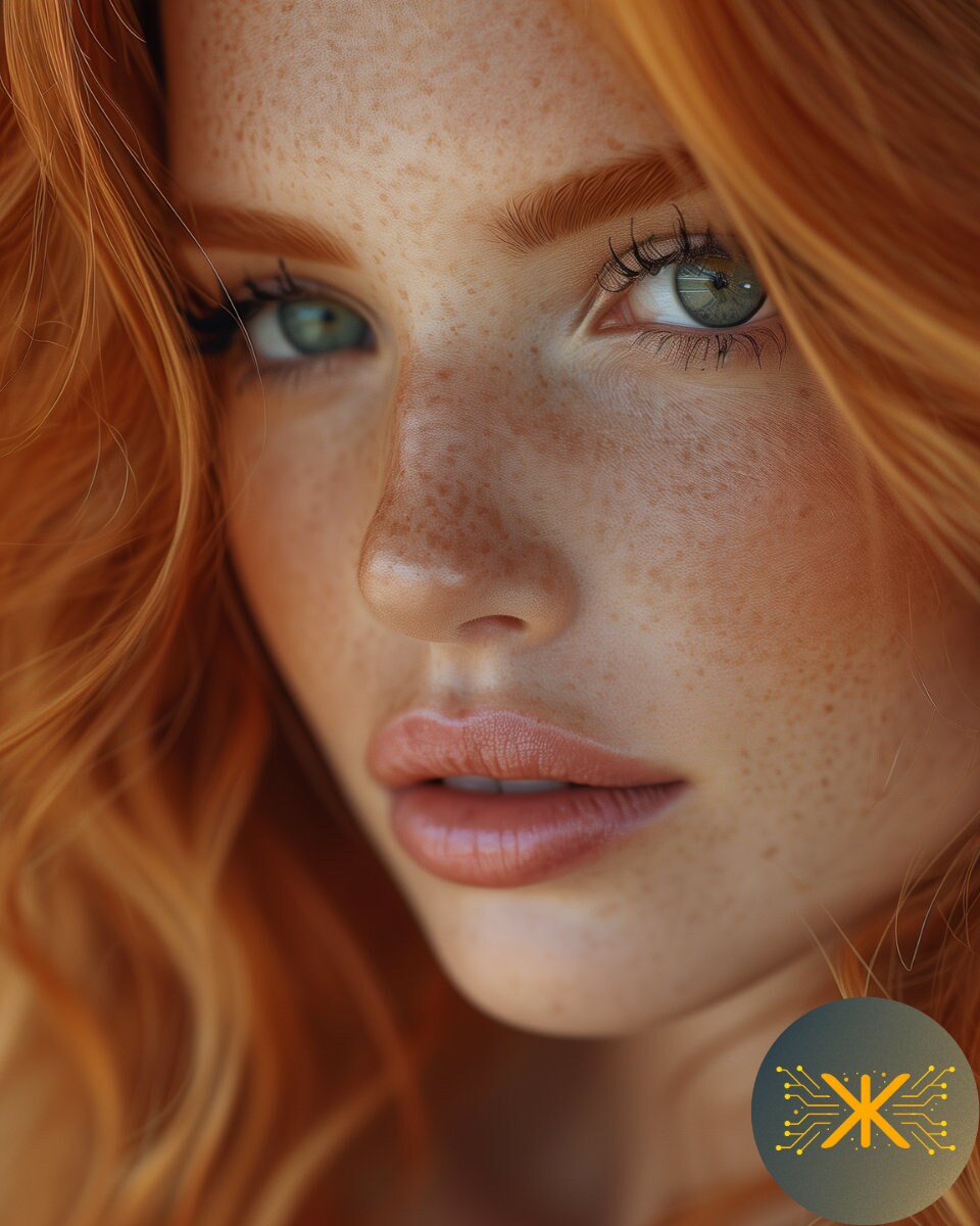 Redhead Ai Models Female Model Woman Model Ai Cover Model Woman