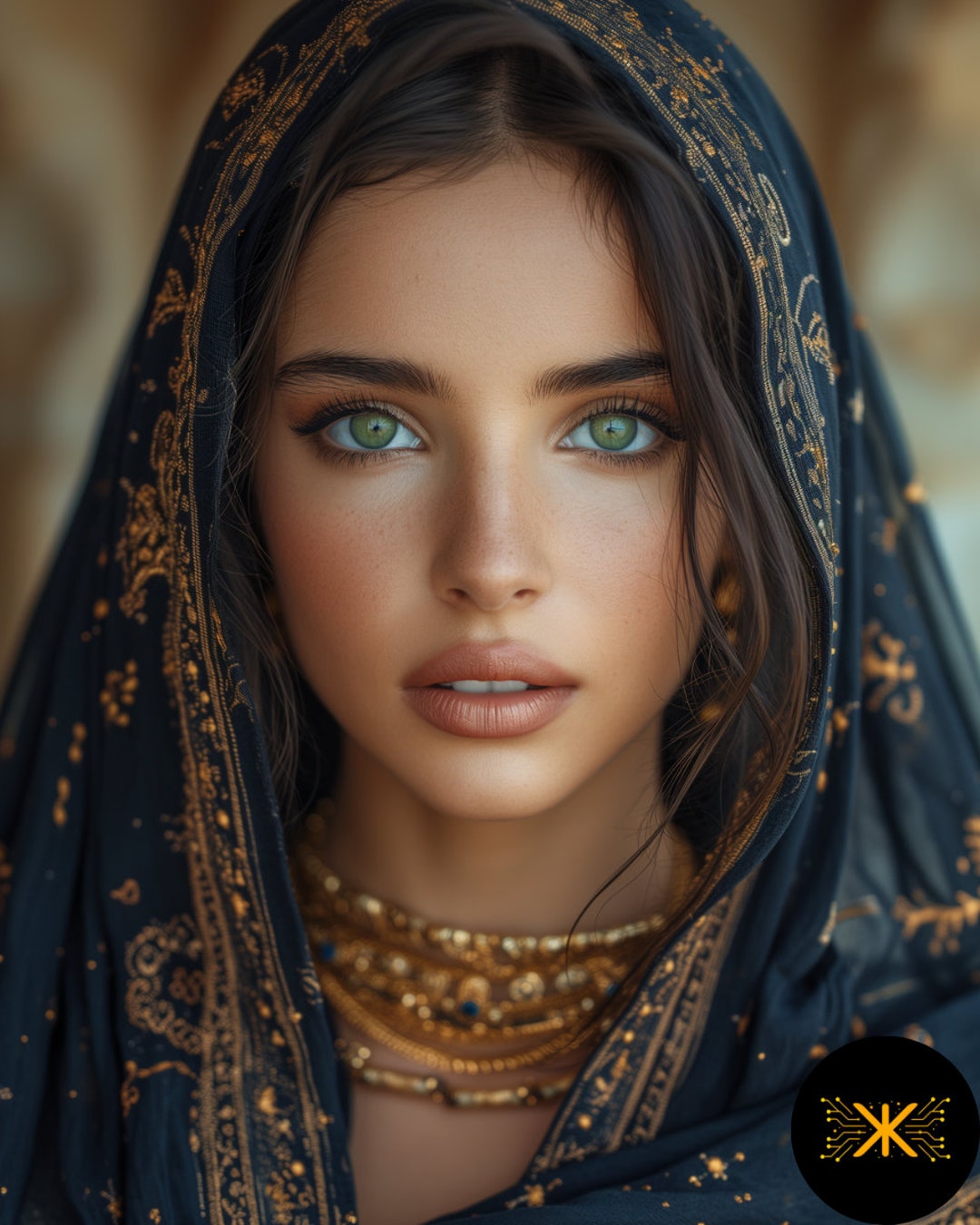 Arab AI Model, Female Model, Woman Model, AI Cover Model, Woman Cover ...