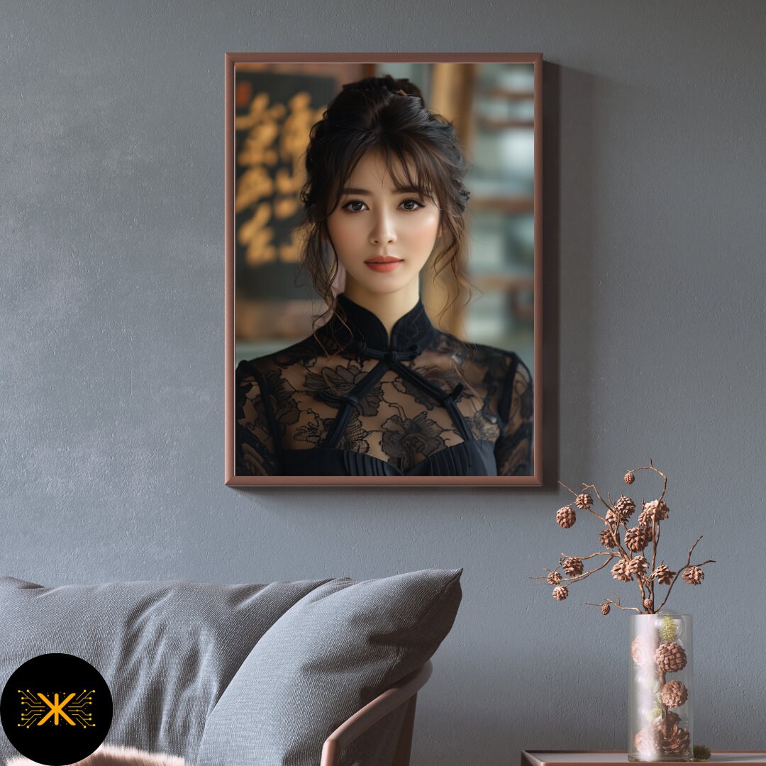 Chinese AI Model, Female Model, Woman Model, Woman Cover Model, AI ...