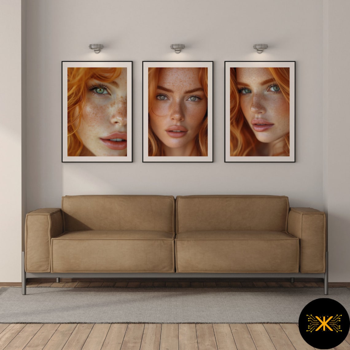 Redhead Ai Model Female Model Woman Model Ai Cover Model Woman