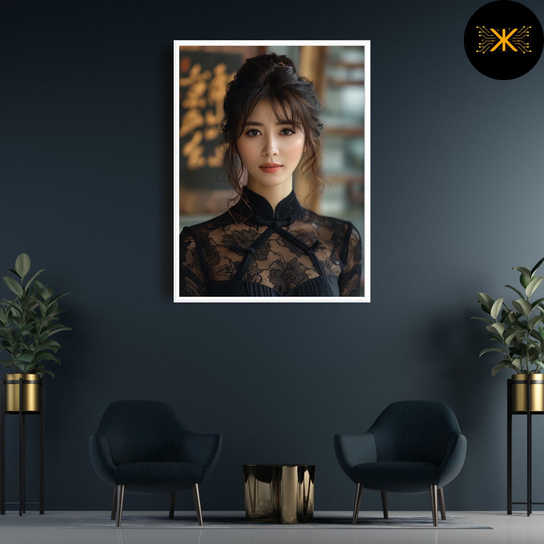 Chinese AI Model, Female Model, Woman Model, Woman Cover Model, AI ...