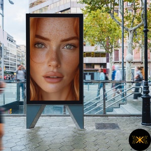 Redhead AI Model, Female Model, Woman Model, AI Cover Model, Woman ...