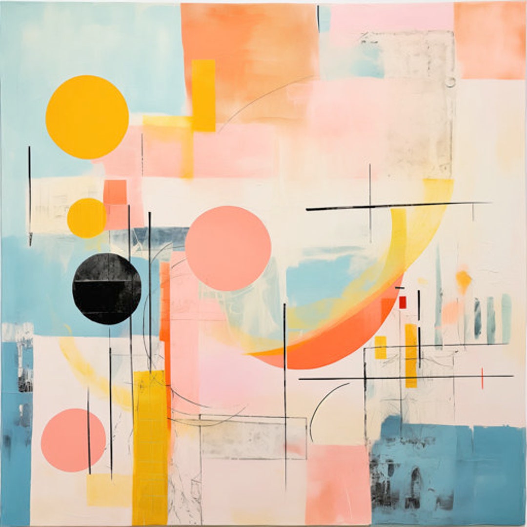 3 Abstract Wall Decors - Etsy