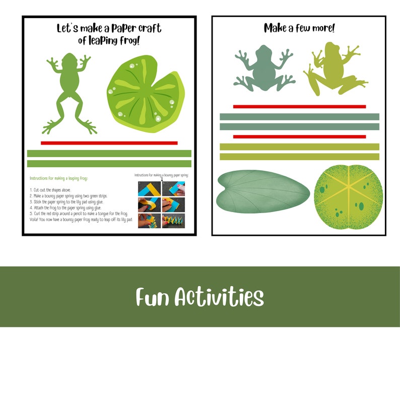 Frog Unit Study Homeschool Resources Frog and Toad Life Cycle & Anatomy ...