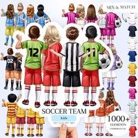 Women's Soccer PNG Bundle: High-resolution Clipart (commercial Use) - Etsy