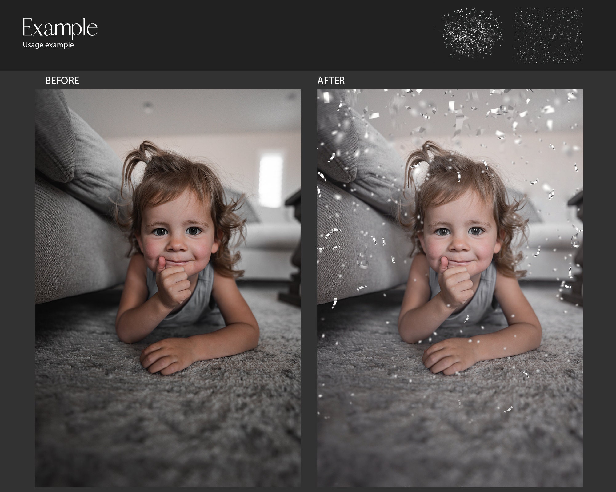 Silver Confetti Overlays, 50 PNG Files, Silver Confetti Clip Art ...