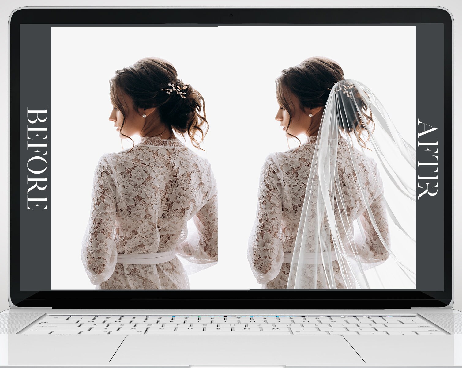 Wedding Veil Clipart, White Veil Photo Overlays, Bridal Veil PNG ...