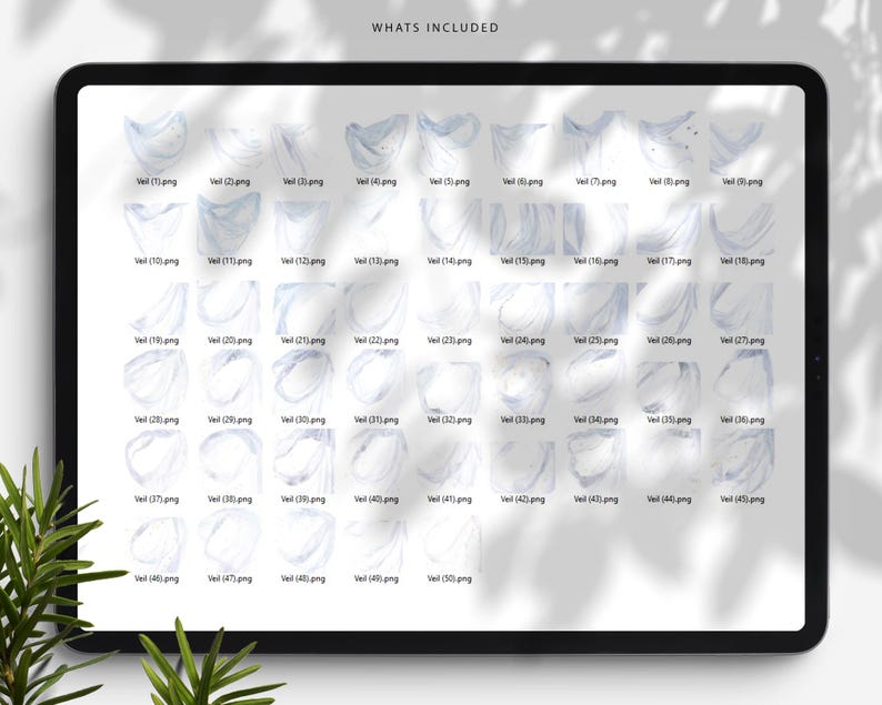 Bokeh Veil Photo Overlays: Wedding Photography Clipart (digital ...