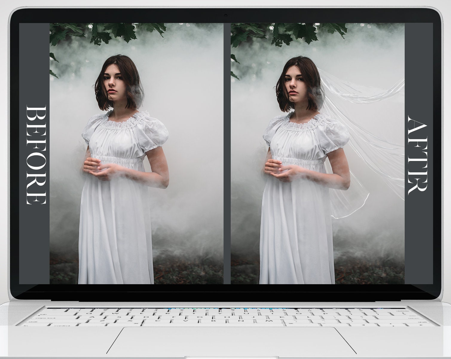 Wedding Veil Clipart, White Veil Photo Overlays, Bridal Veil PNG ...