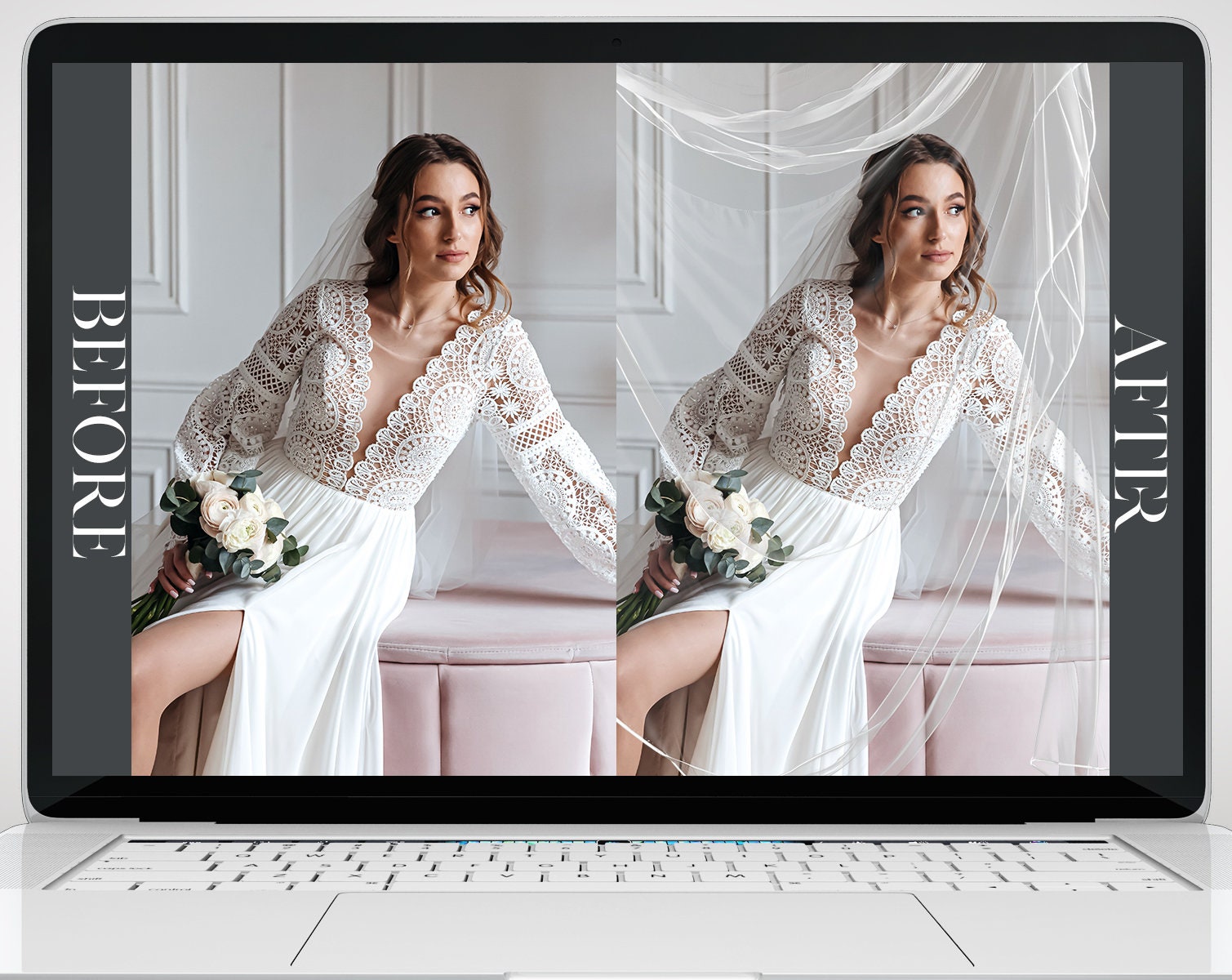 Wedding Veil Clipart, White Veil Photo Overlays, Bridal Veil PNG ...