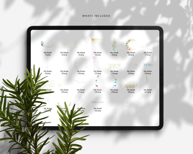 25 Mix Bokeh Clipart, Sparkle Bokeh Photo Overlays, Transparent PNG ...