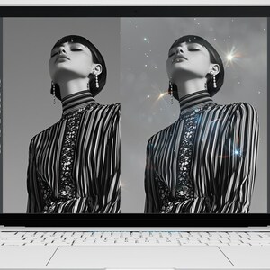 70 Dreamy Universe Photo Overlays, Holographic Particles, Fantasy Light ...