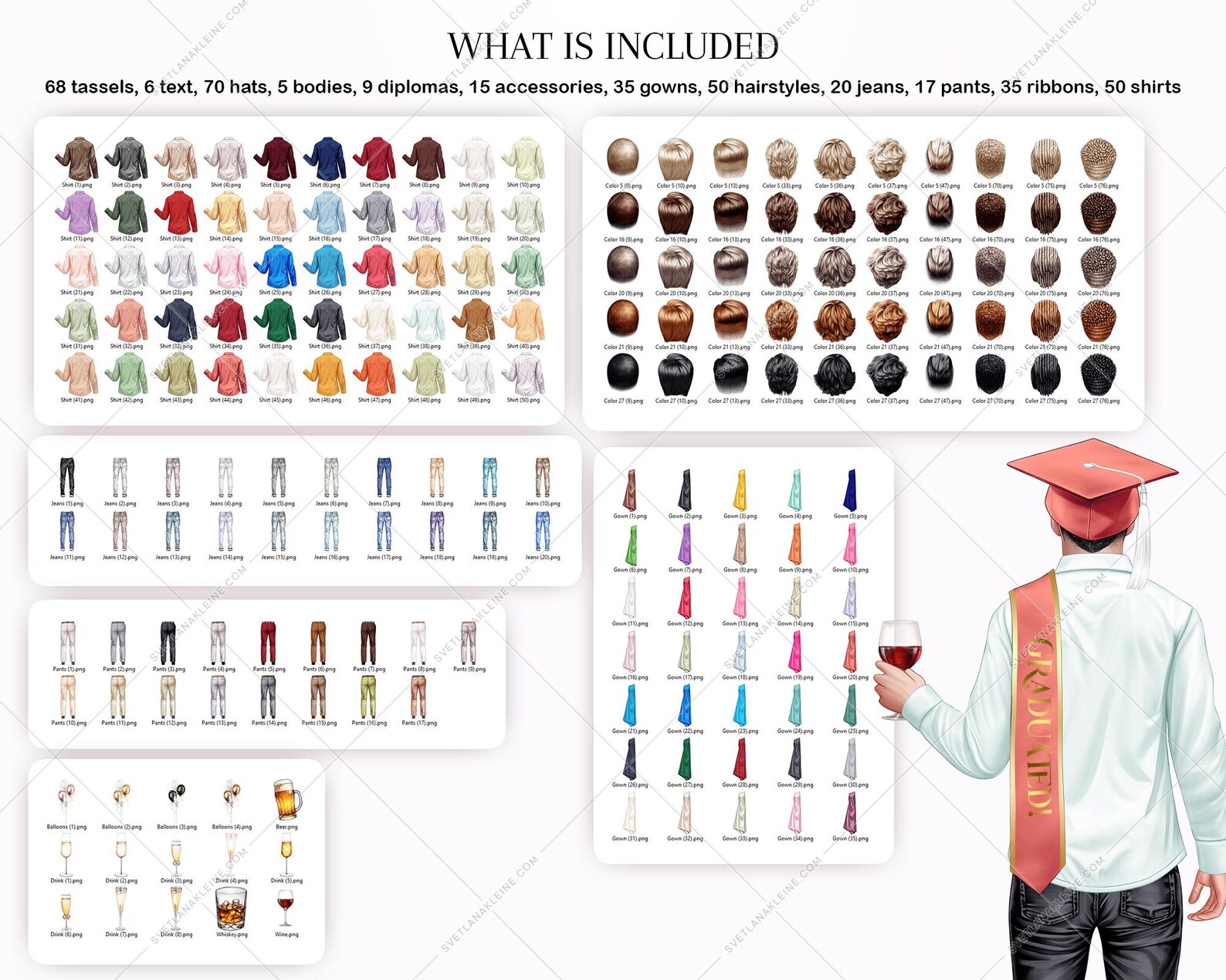 Graduate Boy Clipart, Graduation Men PNG, Students Clip Art, Schoolboys ...