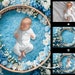 Newborn Baby Sleeping Digital Backdrops, 40 High-quality Photography ...
