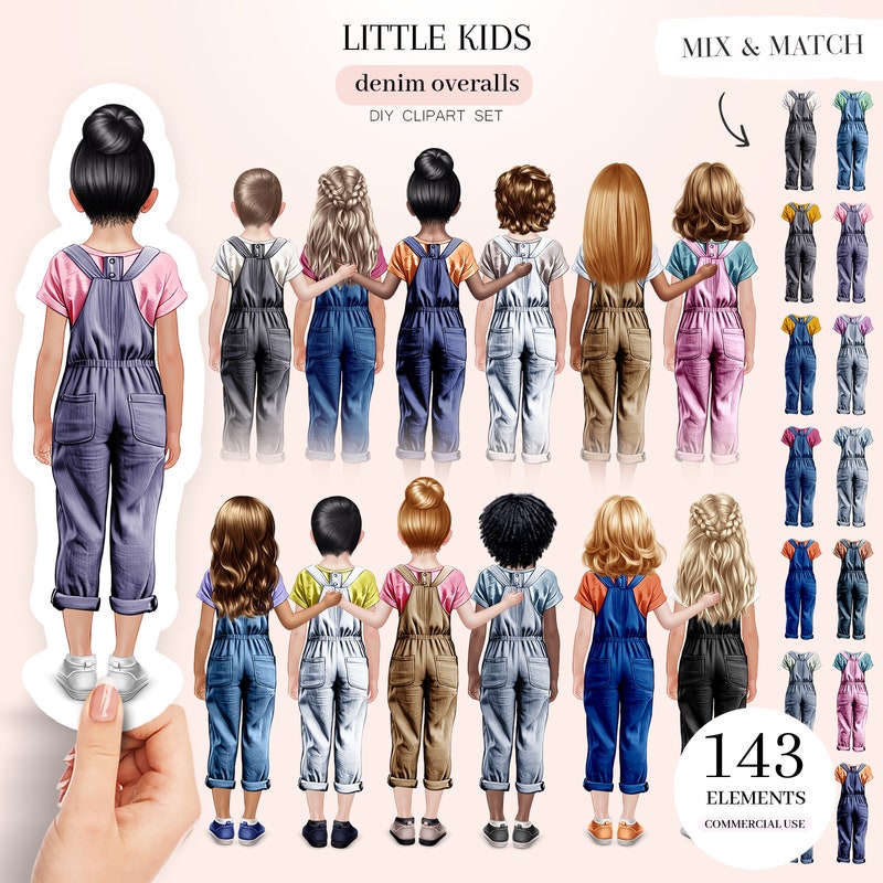 Overall Clips - Etsy