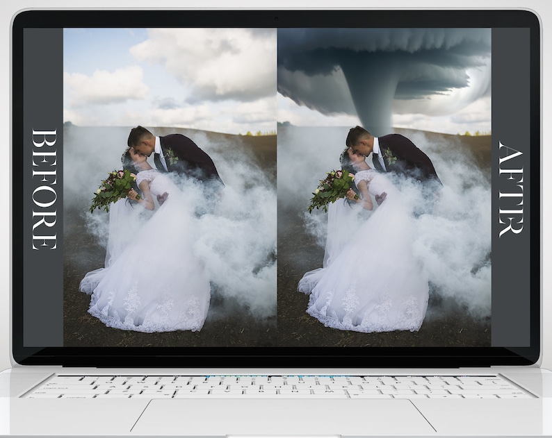 Artistic Tornado Photo Overlays, 40 PNG Files, Dramatic Tornado Overlay ...