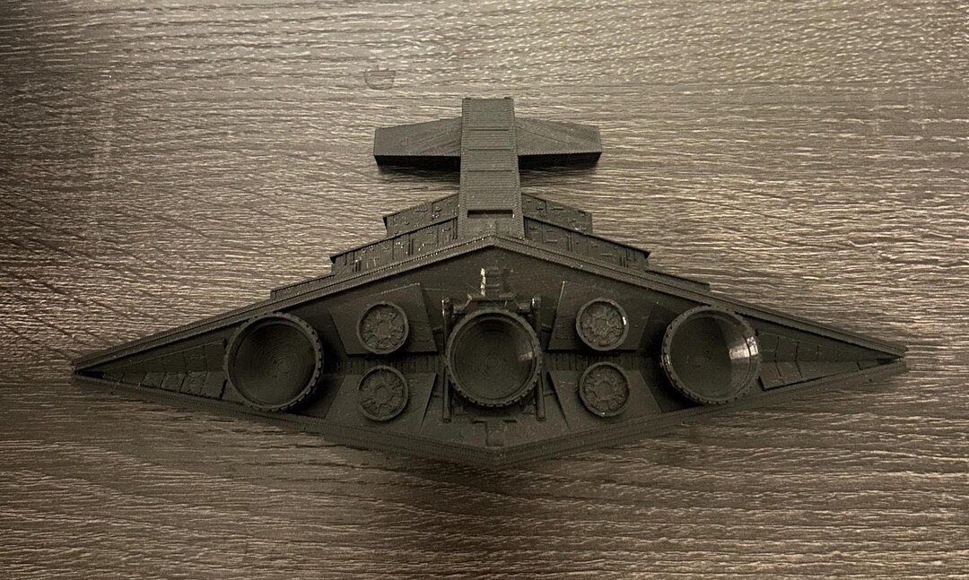 Star Wars Wall Art Star Destroyer Engine 3D Wall Art Decoration - Etsy