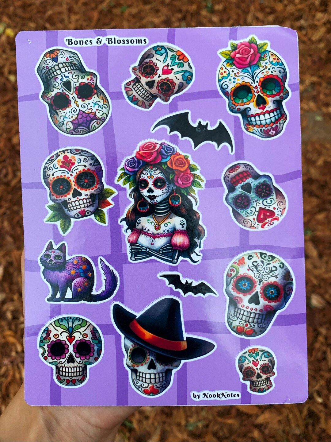 Spooky Custom Set Sticker, Water Bottle Sticker, Best Friends Gift ...