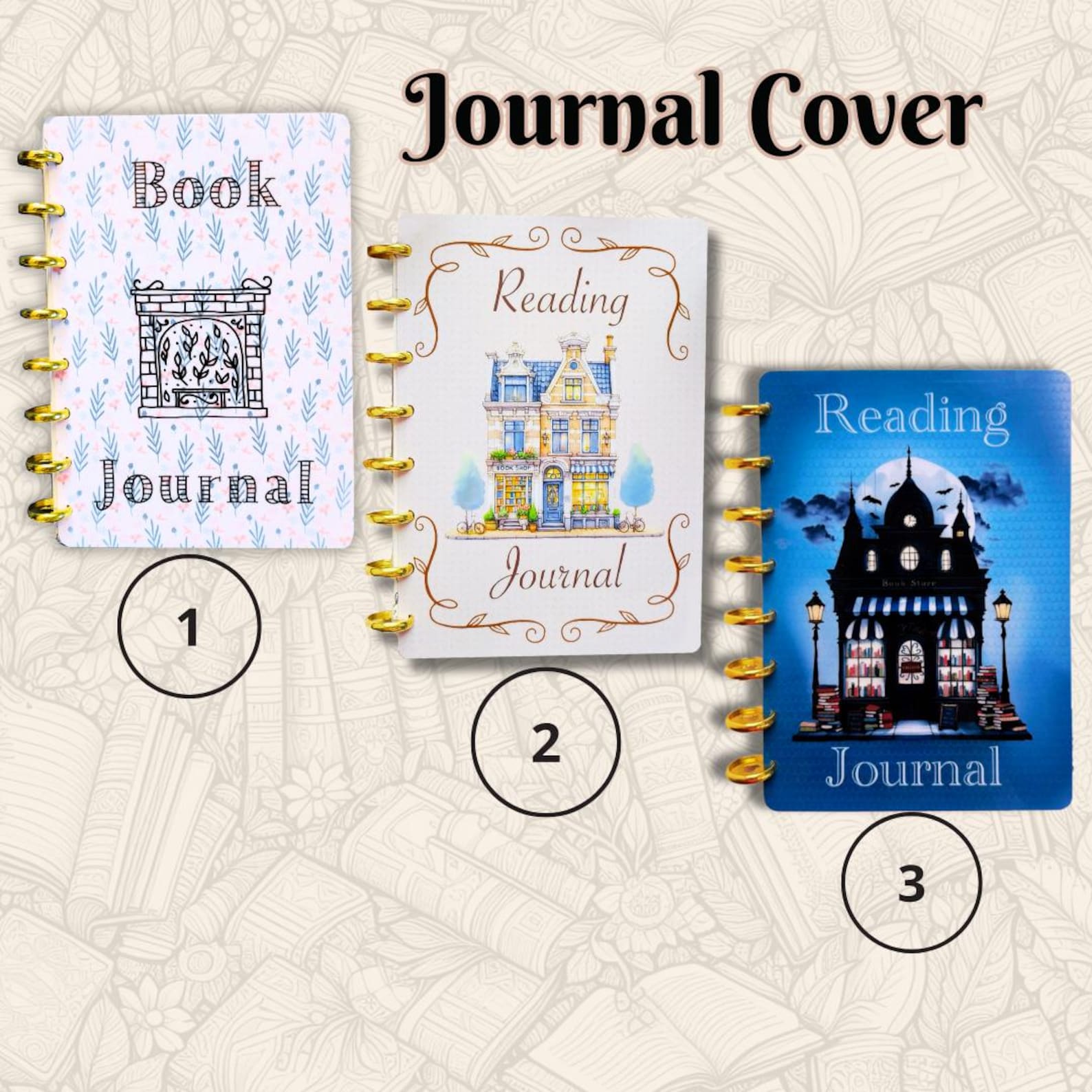 Personalized Reading Journal: Book Tracker With Cover Stickers - Etsy