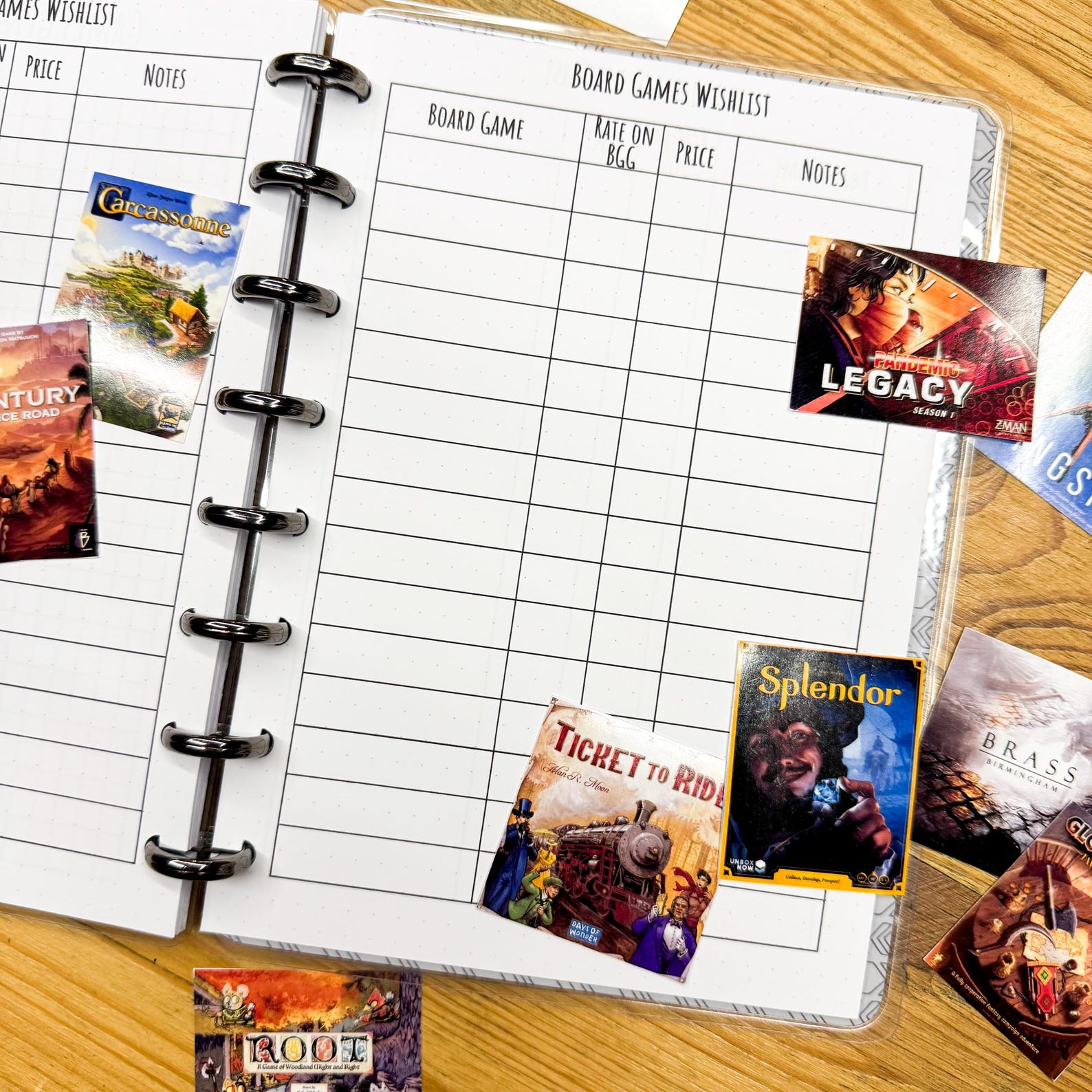 Board Game Organizer and Score Book, Custom Game Night Tracker, Gaming ...