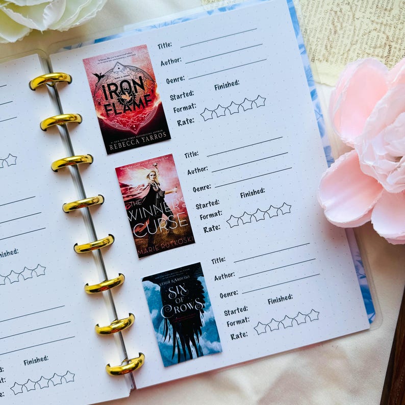 2026 Reading Journal: Book Review, Tracker & Library - A5 Discbound - Etsy