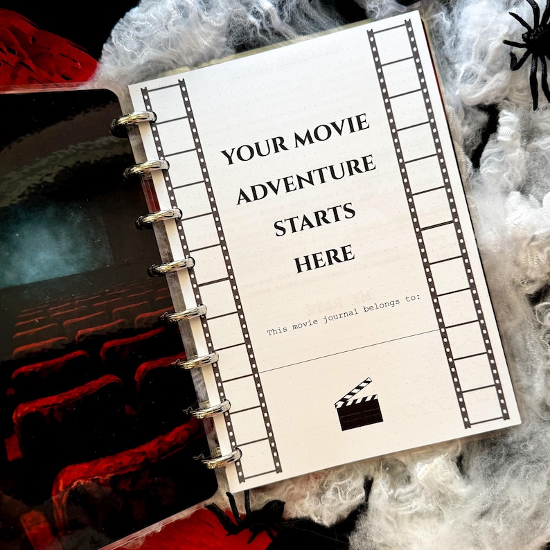 Horror Movie Journal, Slasher Film Tracker, Scary Movie Review Log, TV ...