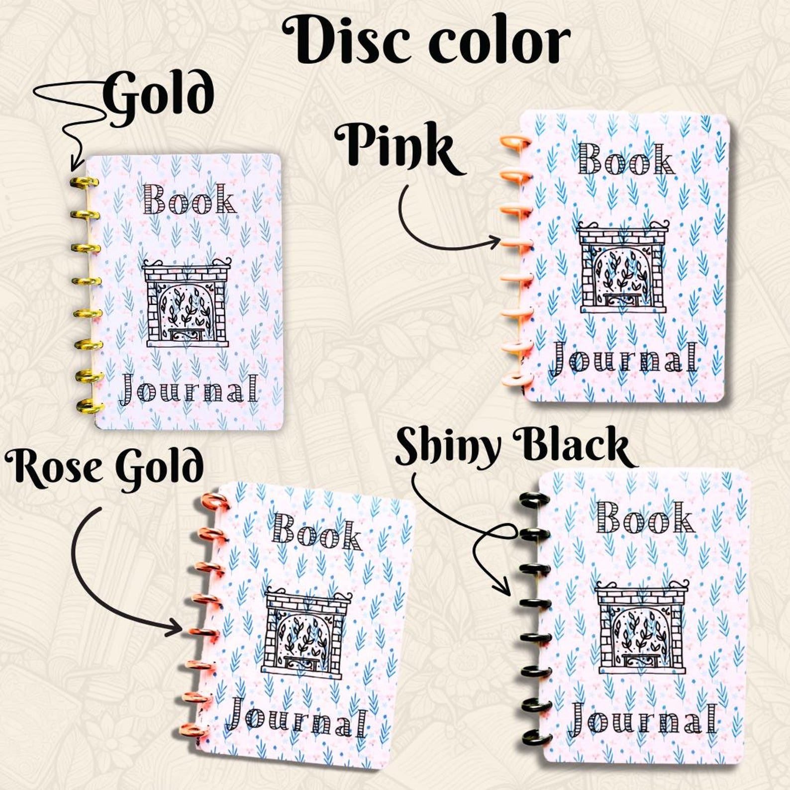 Physical Reading Planner: Book Review Journal, A5 Discbound - Etsy