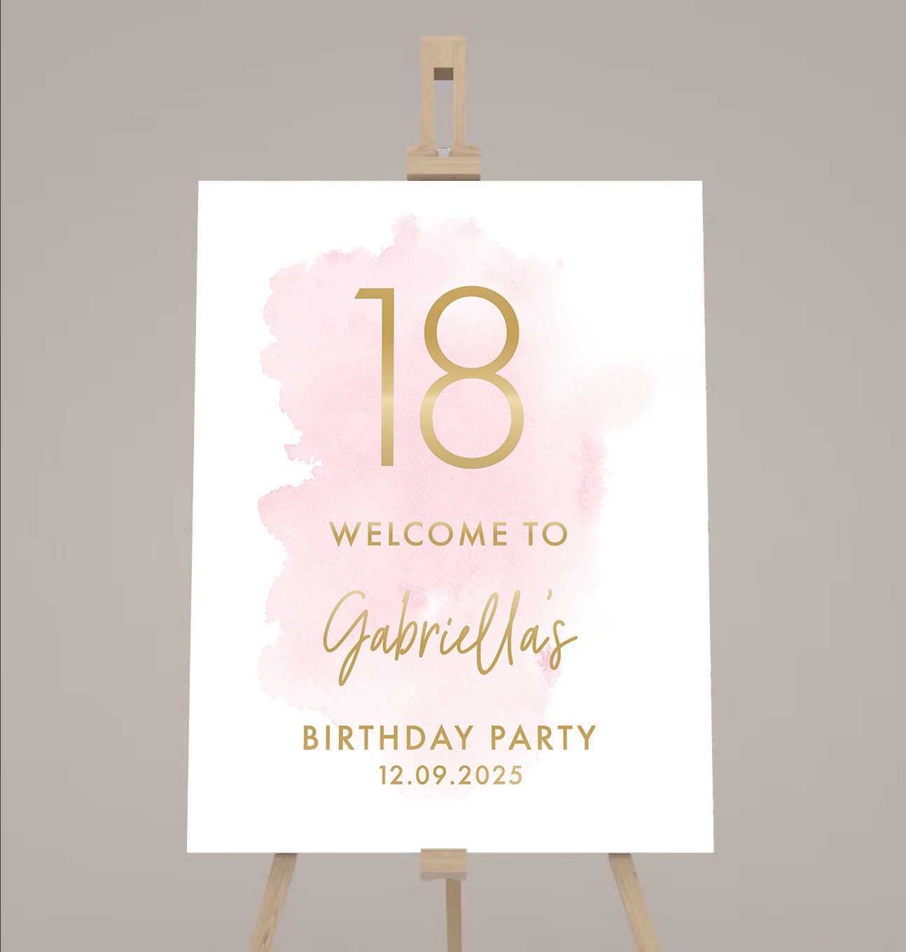 18th Birthday Welcome Sign - Etsy UK