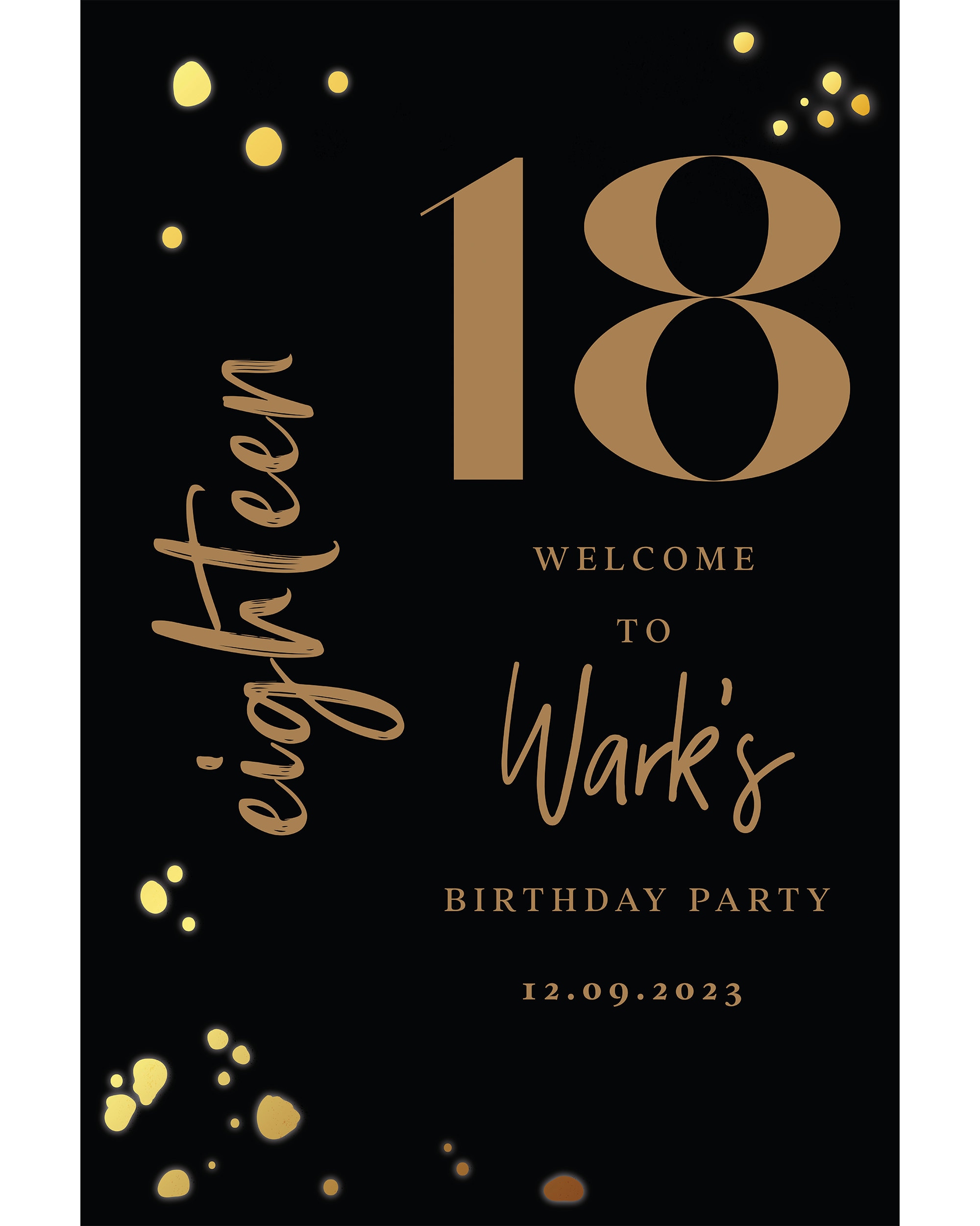 18th Birthday Welcome Sign - Etsy