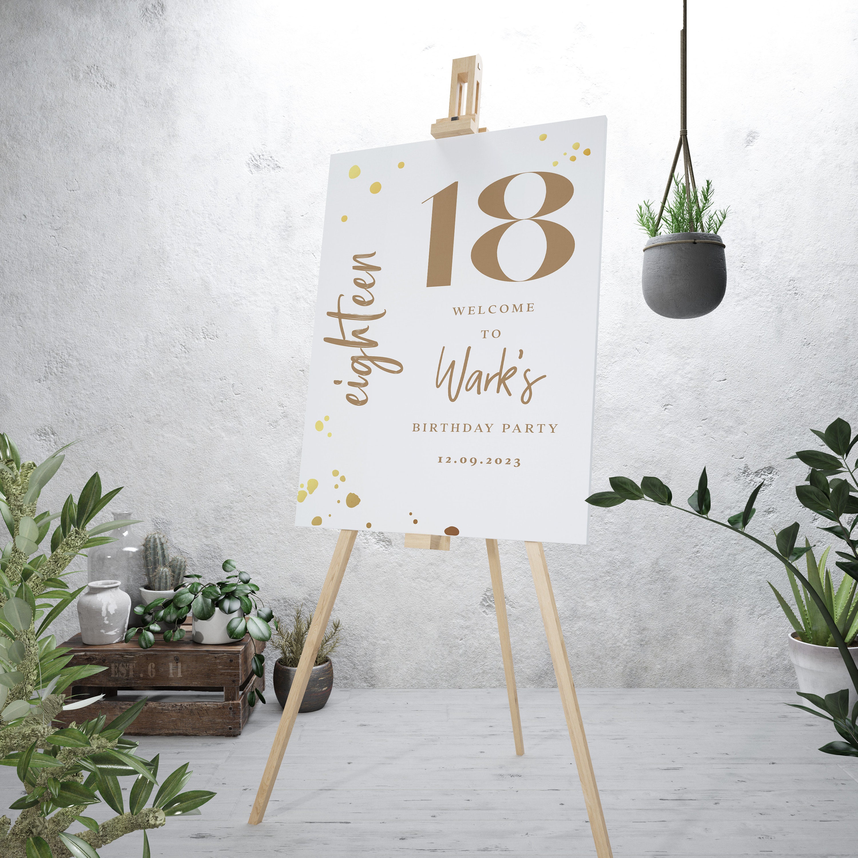 18th Birthday Welcome Sign - Etsy