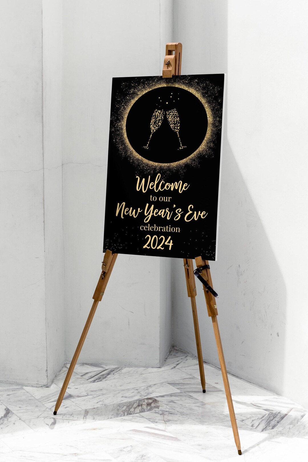 New Year's Eve Party Welcome Sign - Etsy