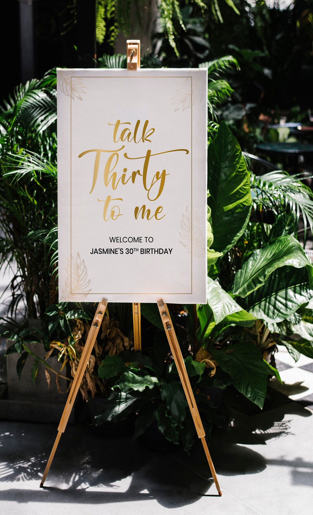 30th Birthday Welcome Sign - Etsy