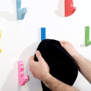 Crazy Hooks 5 : BLUE VELVET Coat Hook for Home, Office and Shops - Etsy