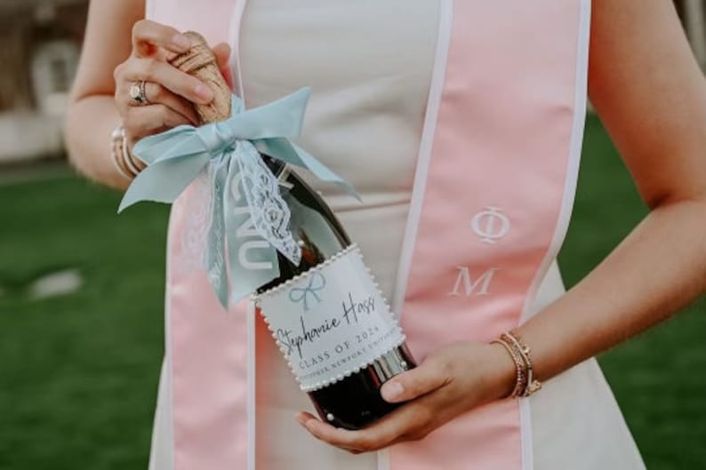 Graduation Wine Label | Custom Wine Label | Congrats Graduate ...