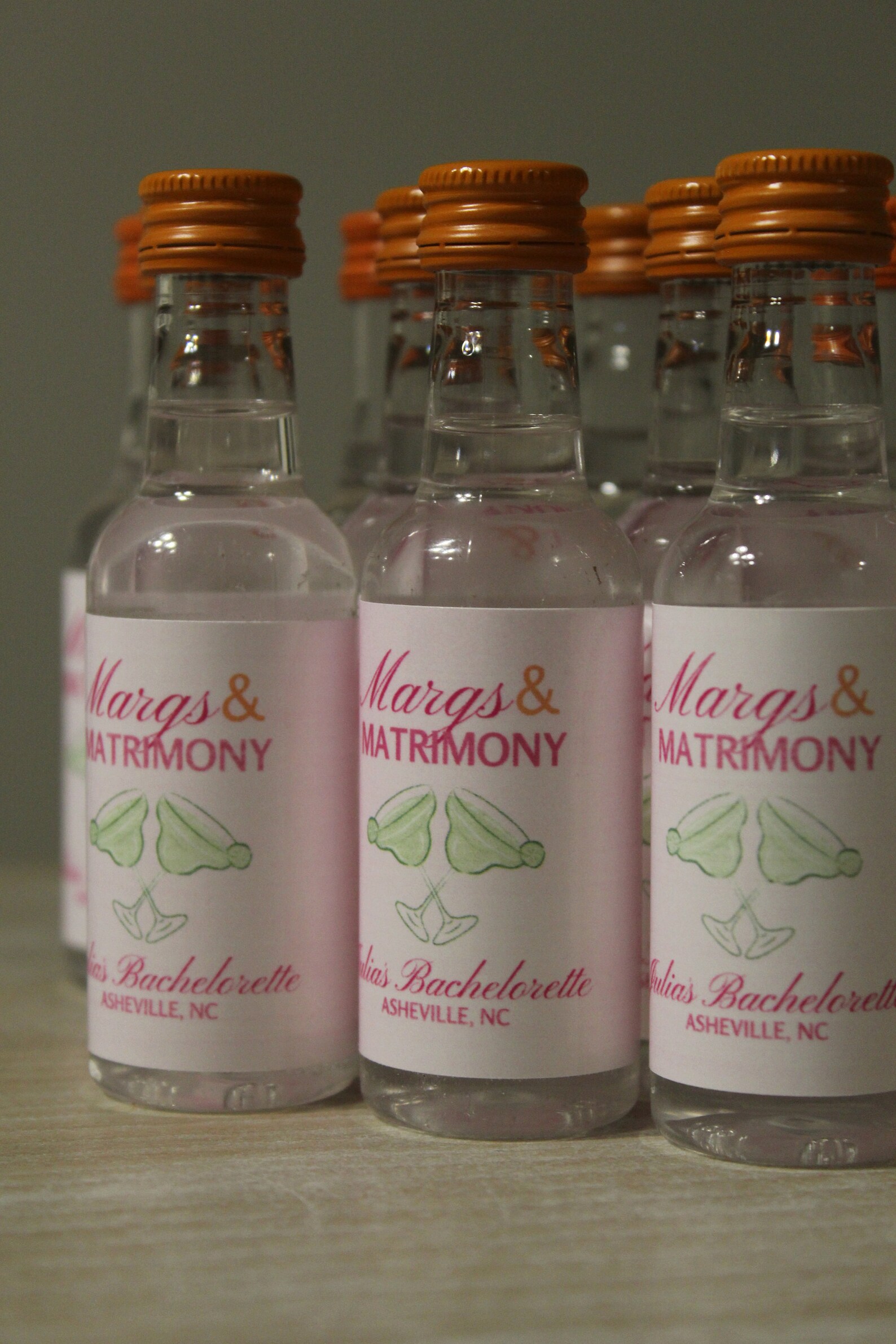 Margs and Matrimony Airplane Bottle Label | Custom Liquor Bottle ...